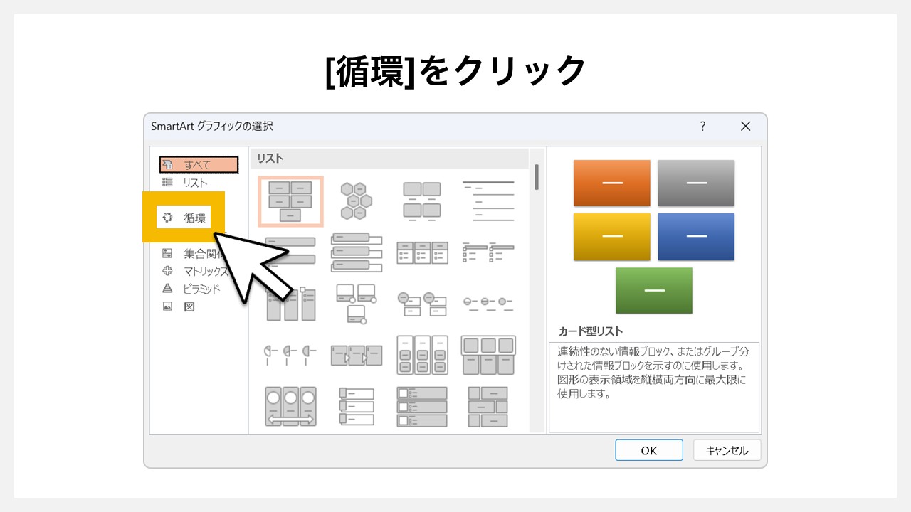 循環図のスライドデザイン | エンプレス（enpreth）